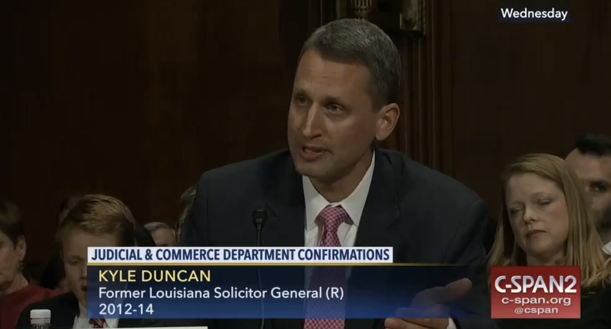 Kyle Duncan, nominee for the U.S. 5th Circuit, says he held a prominent ...