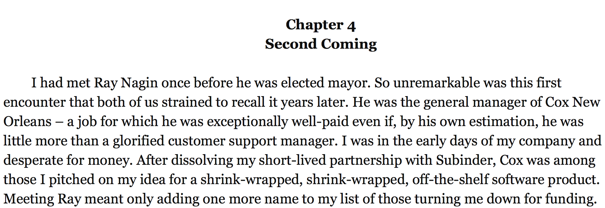 Book Review | Landfall by Greg Meffert | Bayou Brief